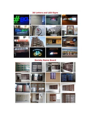 Led Sign Boards in Pune | PDF