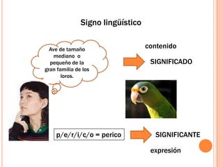 Signo lingüístico | PPTX