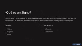 Signo-Senal-y-Simbolo-Introduccion para aprender facil | PPTX