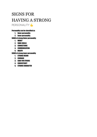 Sign and traits of strong personality.pdf