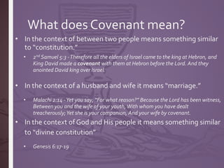 Sign of the covenant | PPTX