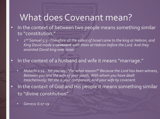 Sign of the covenant | PPTX
