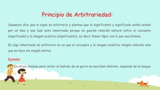 Signo linguistico | PPTX