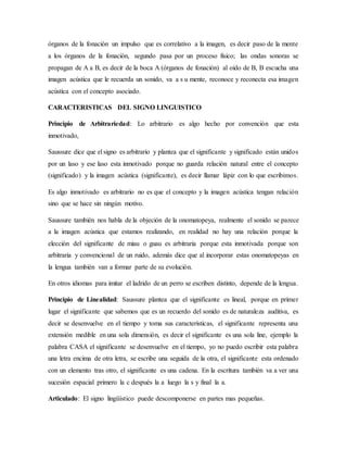 Signo linguistico | DOCX