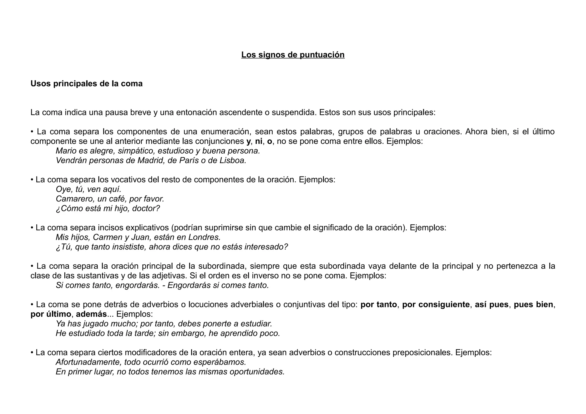 signos-de-puntuacion.pdf, tabla de diferencia | PDF