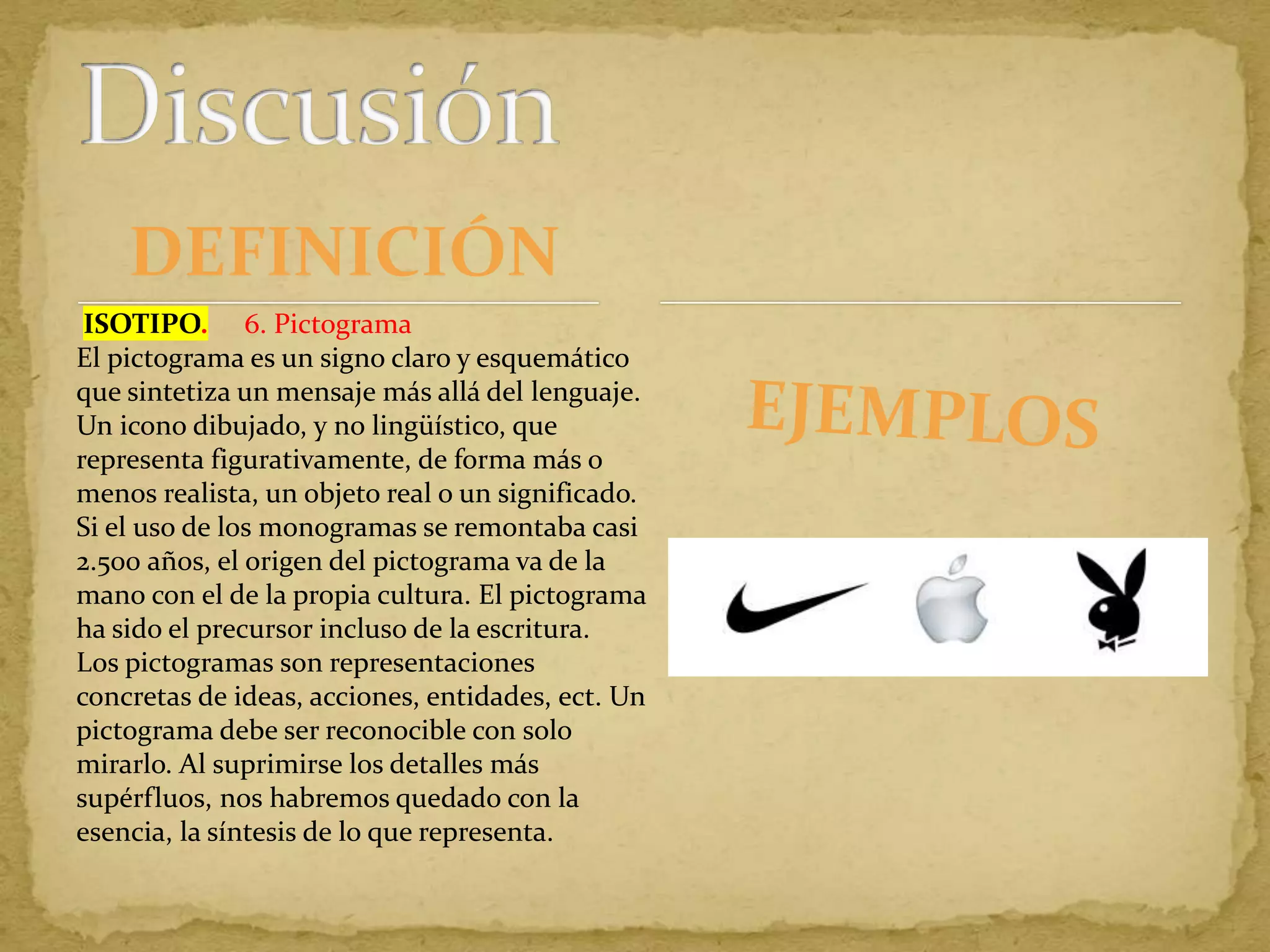 Signos simbolos-logotipos-anagramas-pictogramas ampliado | PPTX