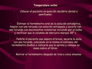Signos vitales para enfermeria | PPT