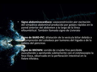 Signos abdominales | PPTX