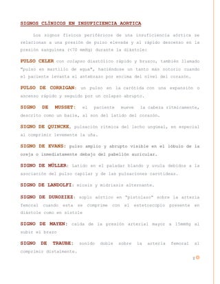 Signos clinicos cardiovasculares | PDF