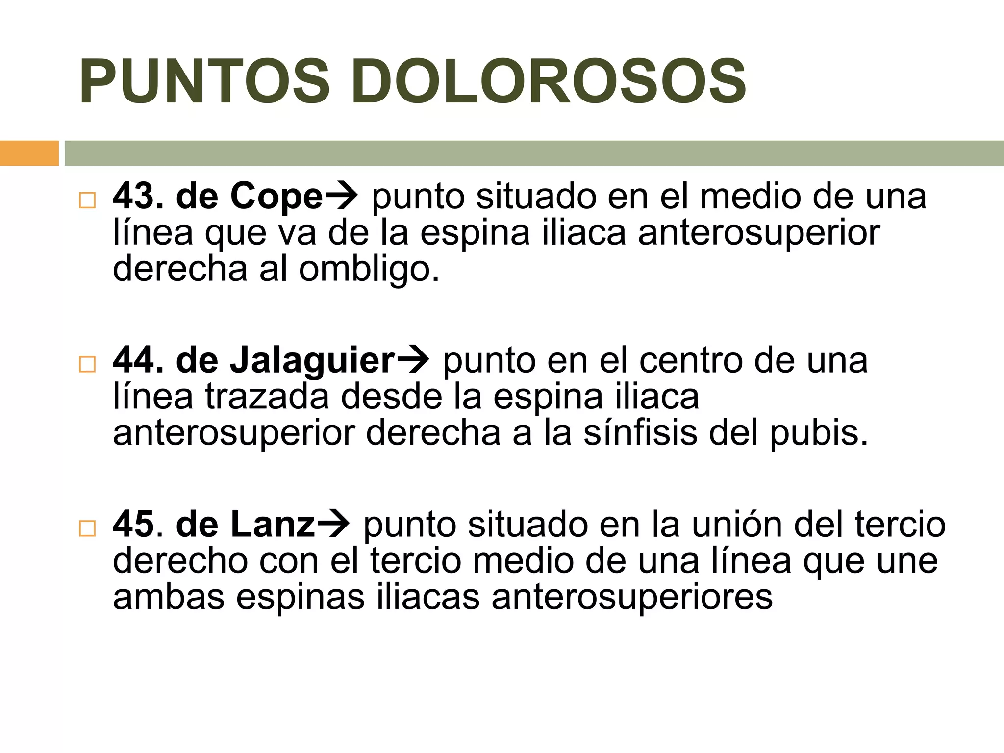 Signos clinicos de apendicitis | PPTX
