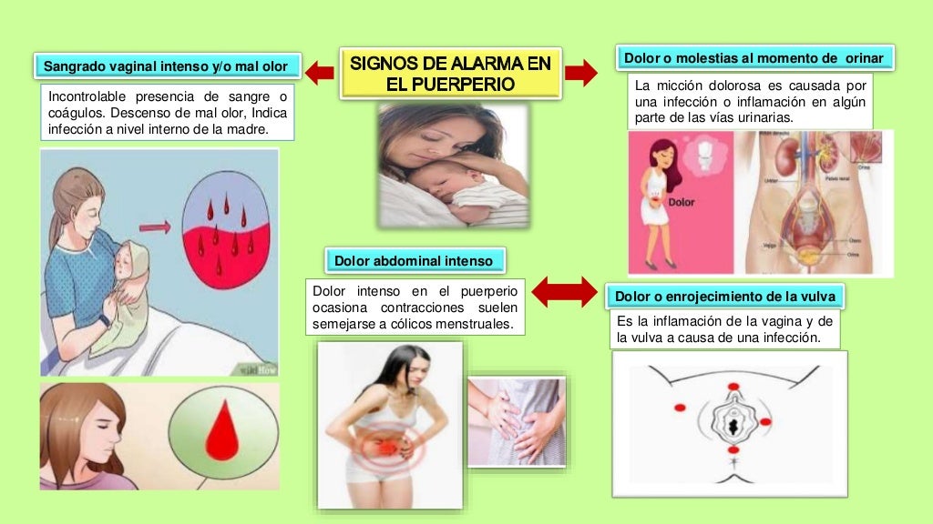 Signos De Alarma En El Puerperio