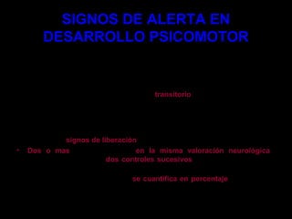 Signos de alerta del desarrollo | PPT