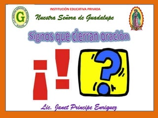 Signos de entonación | PPTX