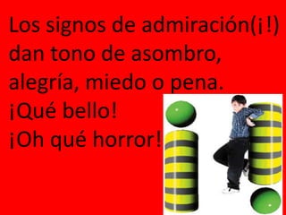 Signos de entonación | PPTX