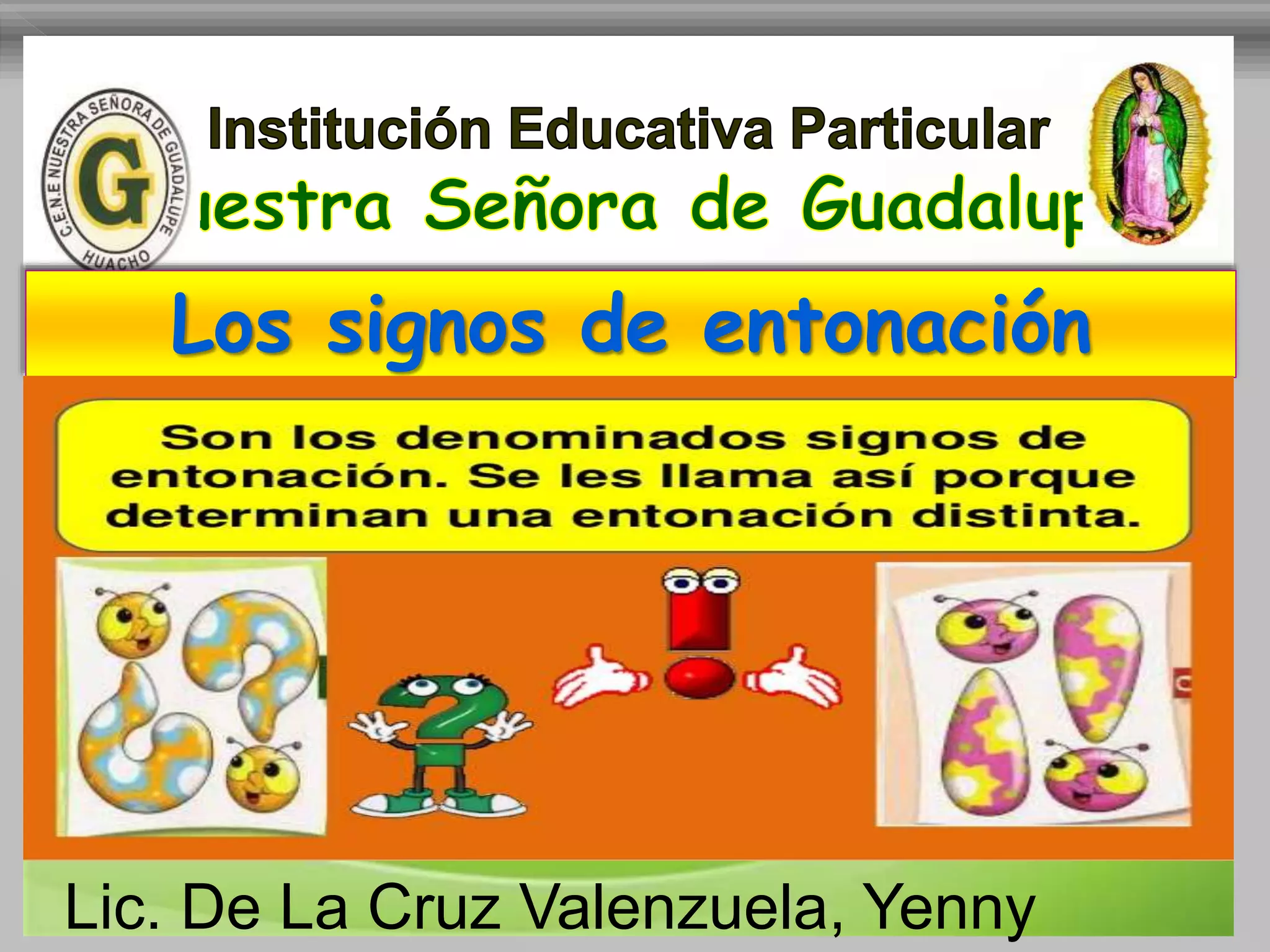 Signos de ent onacion | PPTX