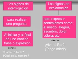 Signos de ent onacion | PPTX