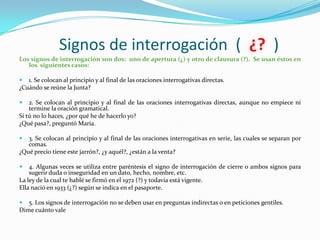 Uso de los Signos de puntuación | PPTX