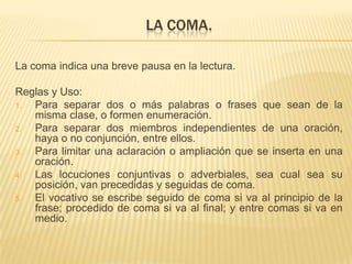 Signos de puntuación | PPTX