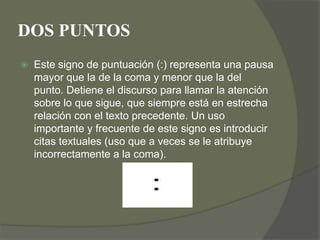 Signos de puntuaciòn | PPTX
