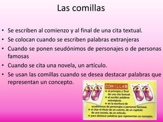 Signos de puntuación | PPTX