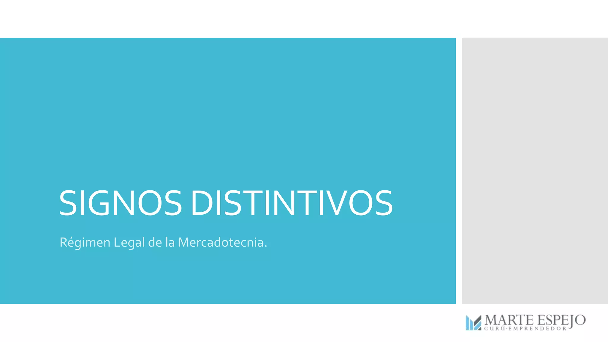 Signos distintivos del registro de marcas | PPTX | Business | Business ...