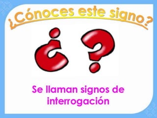 Signos interrogacion | PPTX