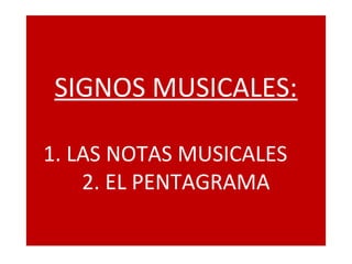 Signos musicales | PPT