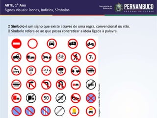 Signos visuais Ícones Indícios e Símbolos.ppt