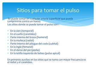 Signos vitales | PPTX