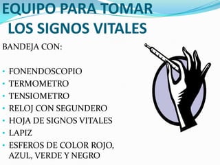 SIGNOS VITALES ACTUALIZADA | PPTX