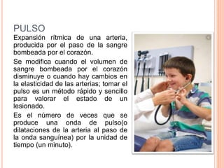 SIGNOS VITALES Pediatría para los estudiantes | PPTX