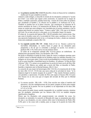 Signos y milagros en el evangelio de marcos nuevo | PDF