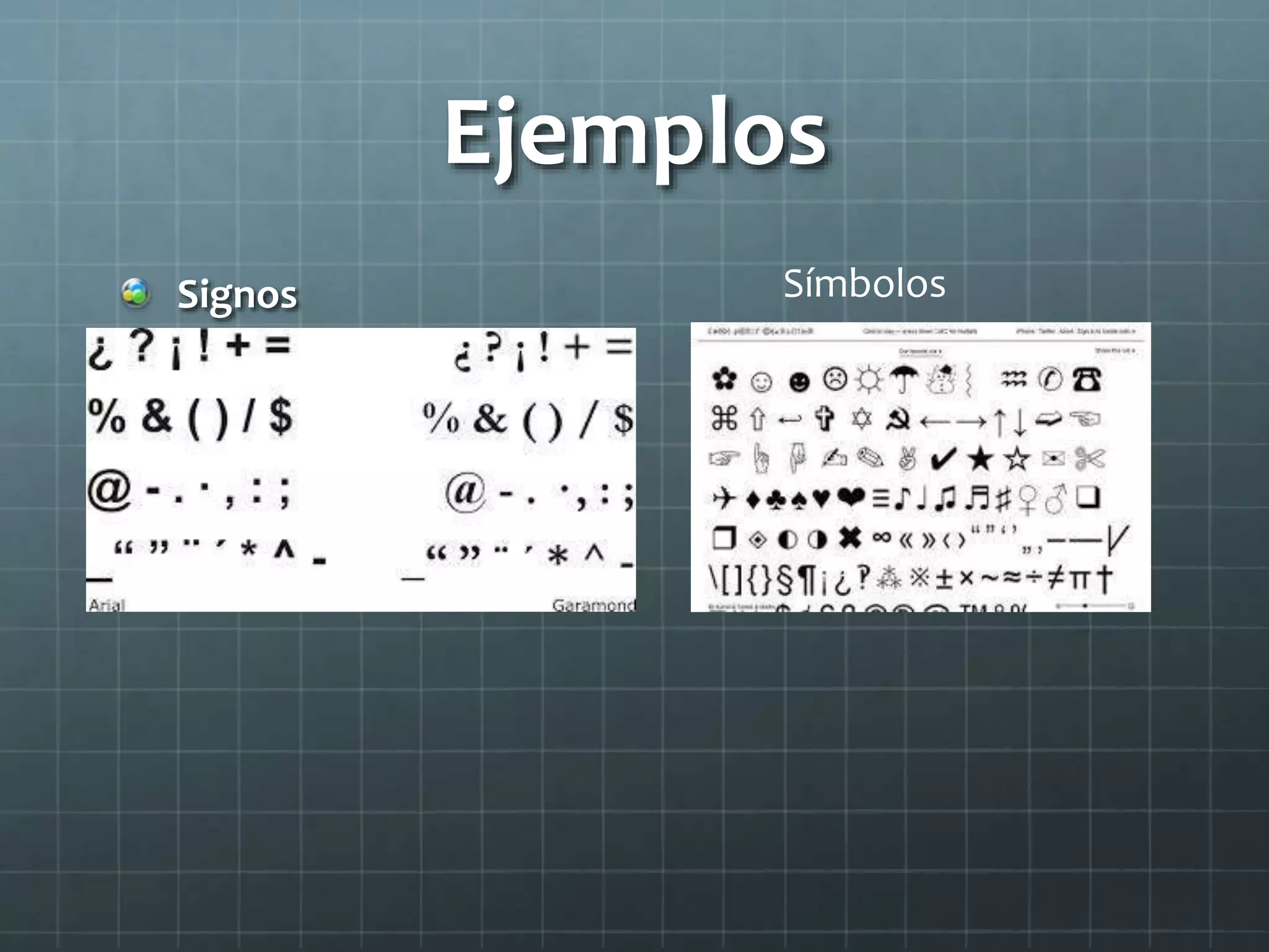 Signos y simbolos | PPTX