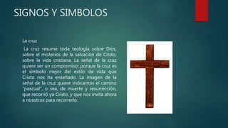 Signos y simbolos del cristiano | PPTX