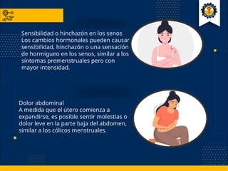 SIGNOS Y SINTOMAS DEL EMBARAZO, de la gestante.pptx