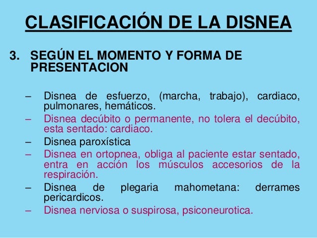 Signos y síntomas respiratorios
