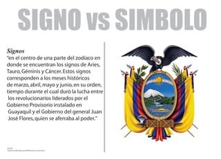 Signo vs Simbolo | PDF