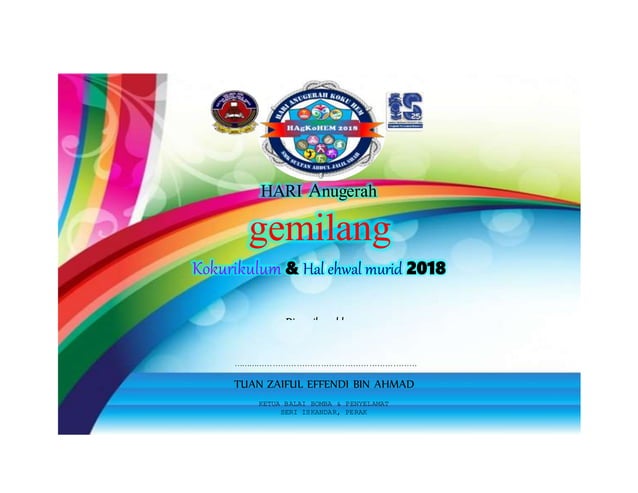 Sign perasmi buku pelawat | DOCX