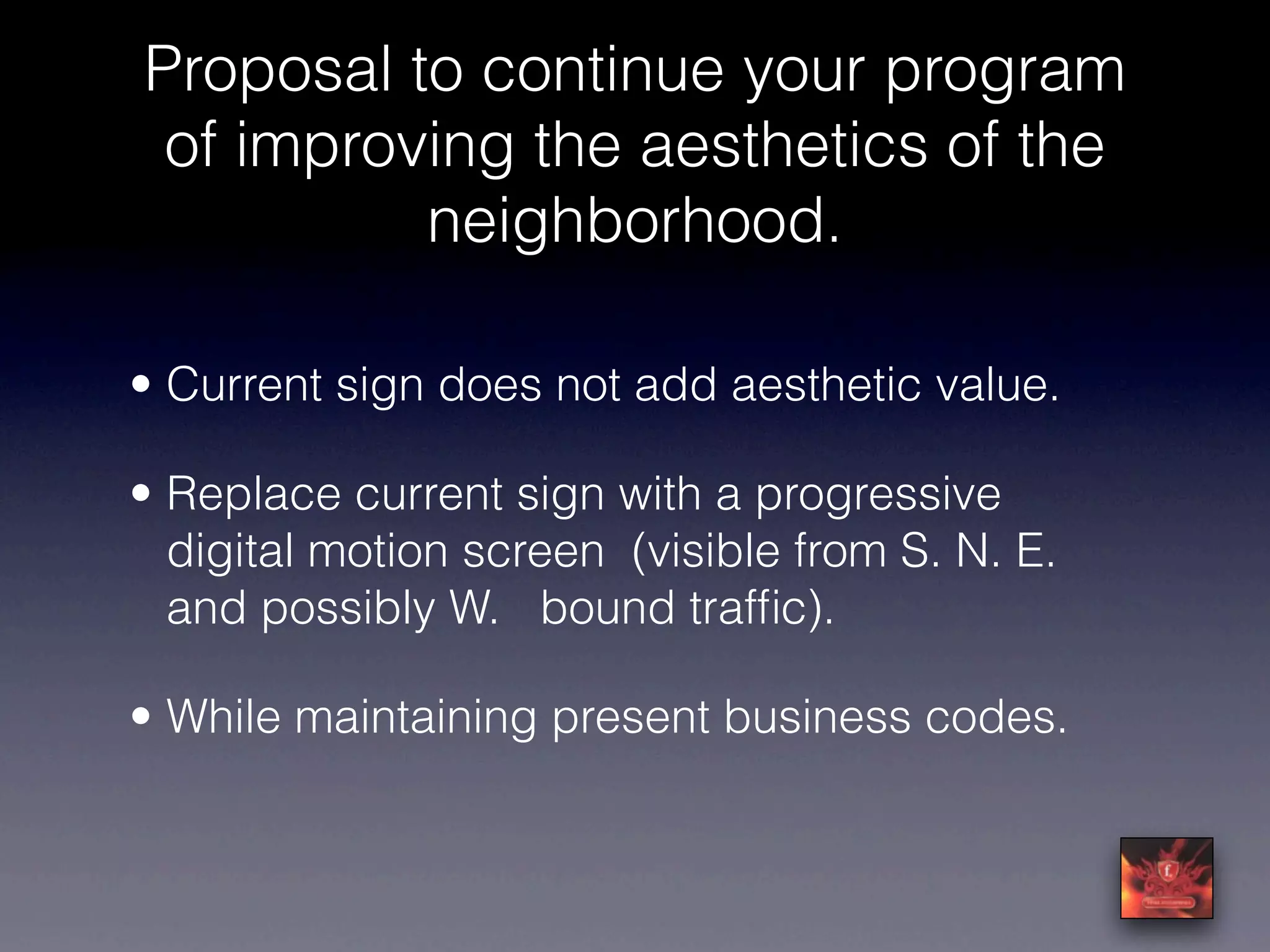 Sign Proposal for 660 Orleans Street | ZIP