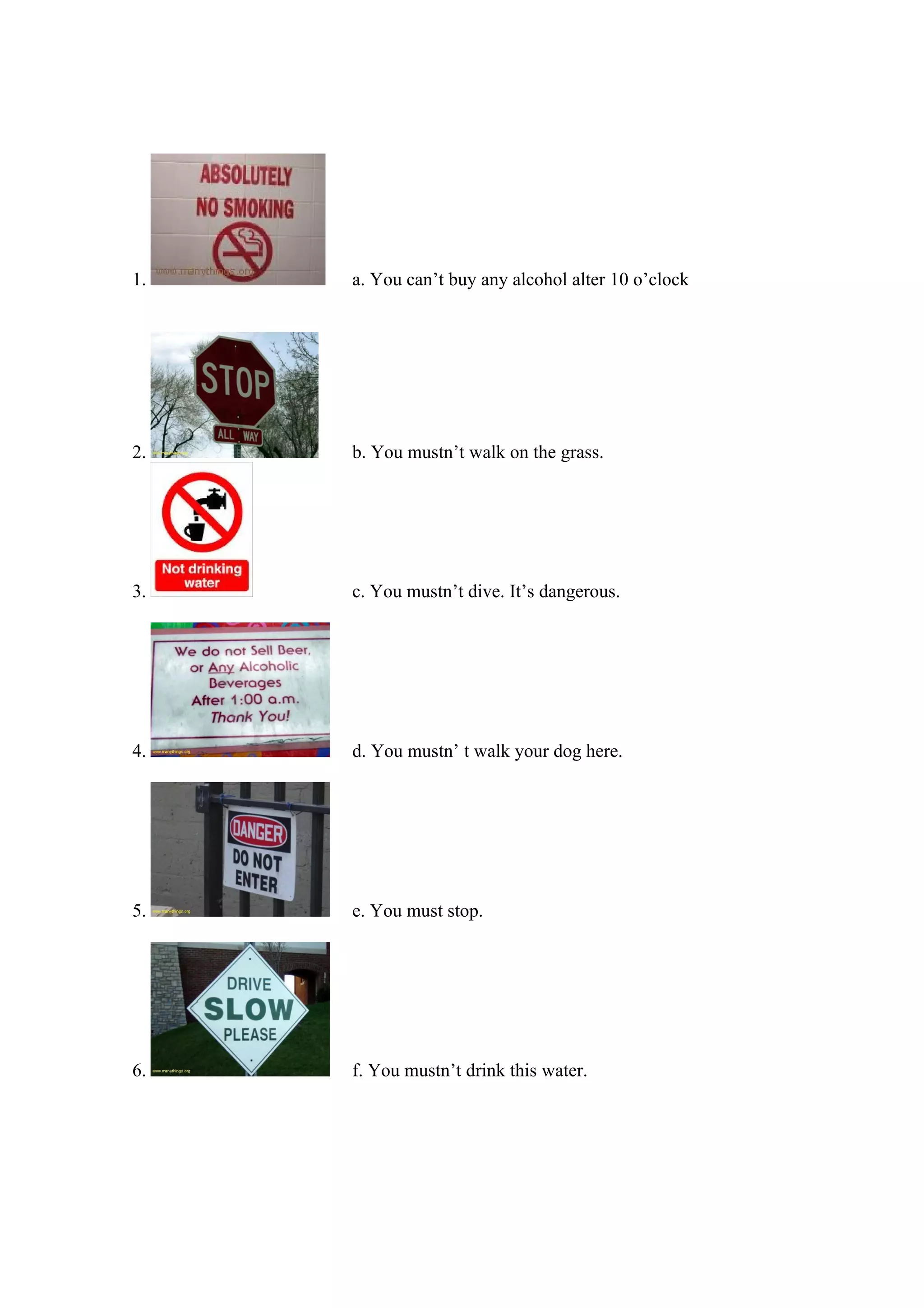 Signs | PDF