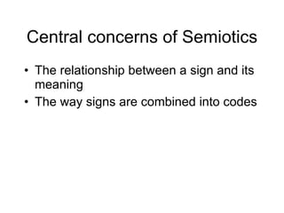 Signs & Codes Of Television | PPT | Genres