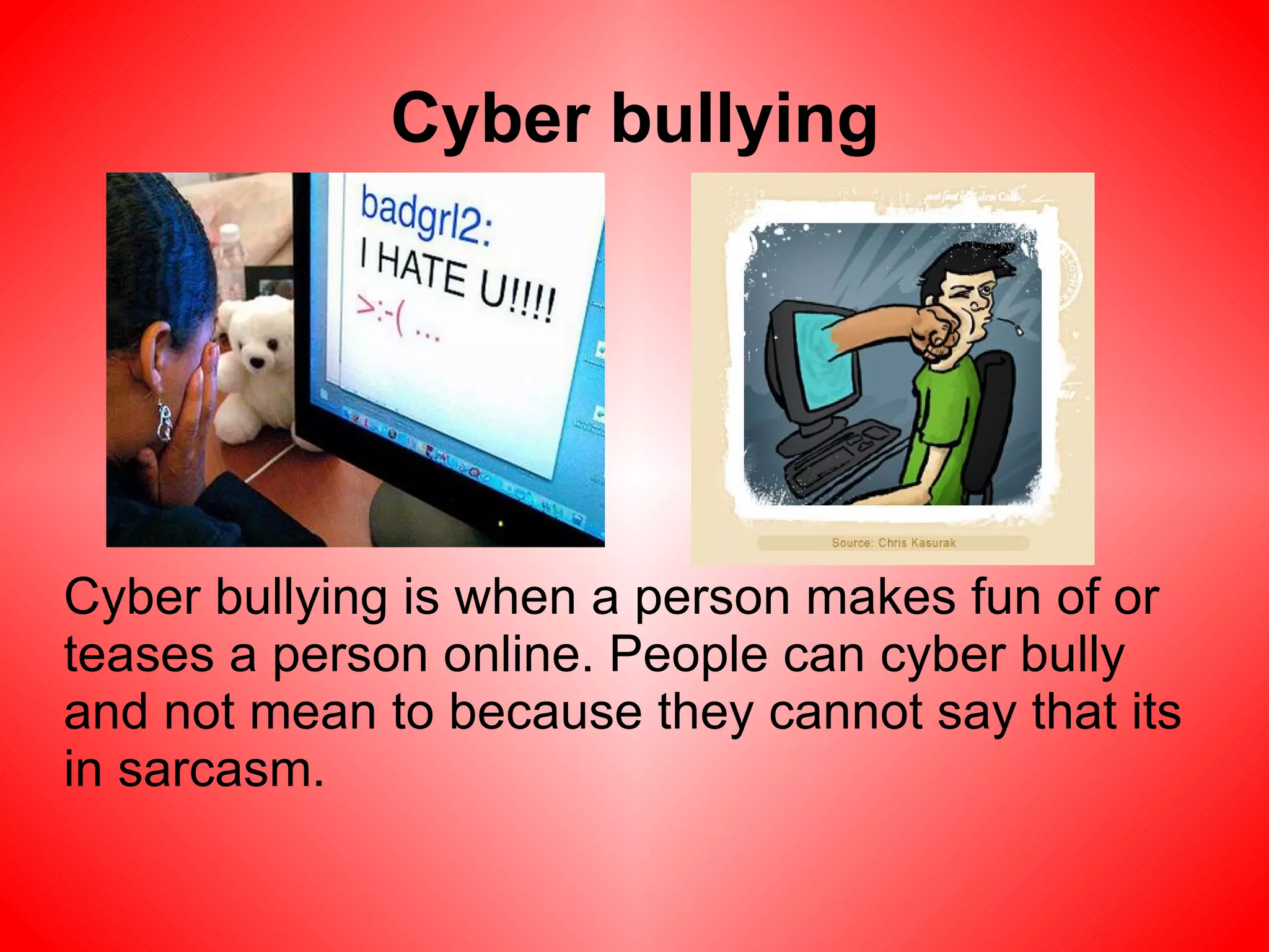 Signs of bullying! | ODP