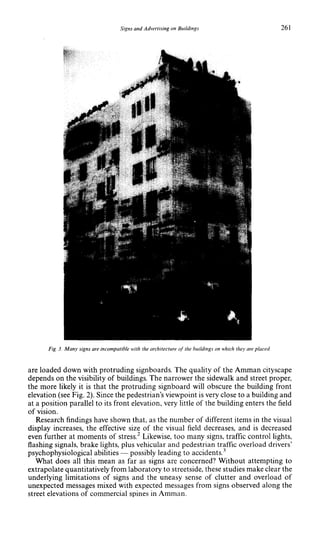 Signs, advertising and the imageability of buildings | PDF