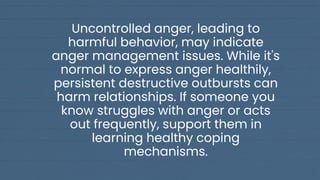 Signs A Man Has Anger Issues | PDF