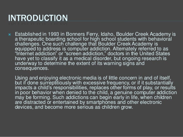 Signs and Consequences of Computer Addiction