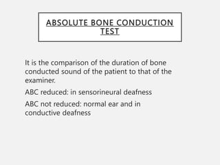Signs and Examination of Chronic Suppurative Otitis Media | PPT