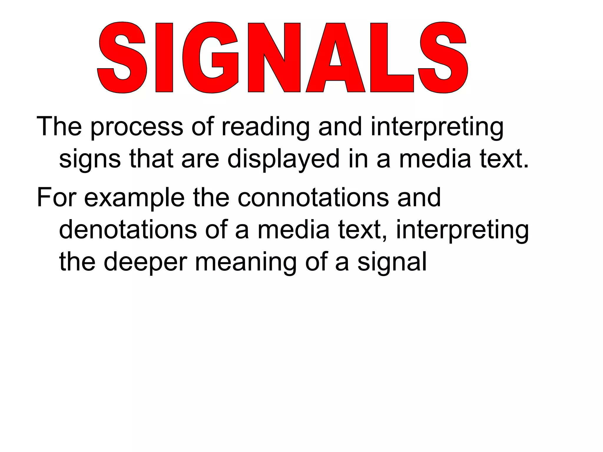 Signs and signals[1] | PPT