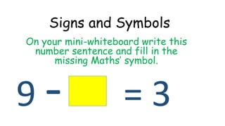 Signs and Symbols | PPTX