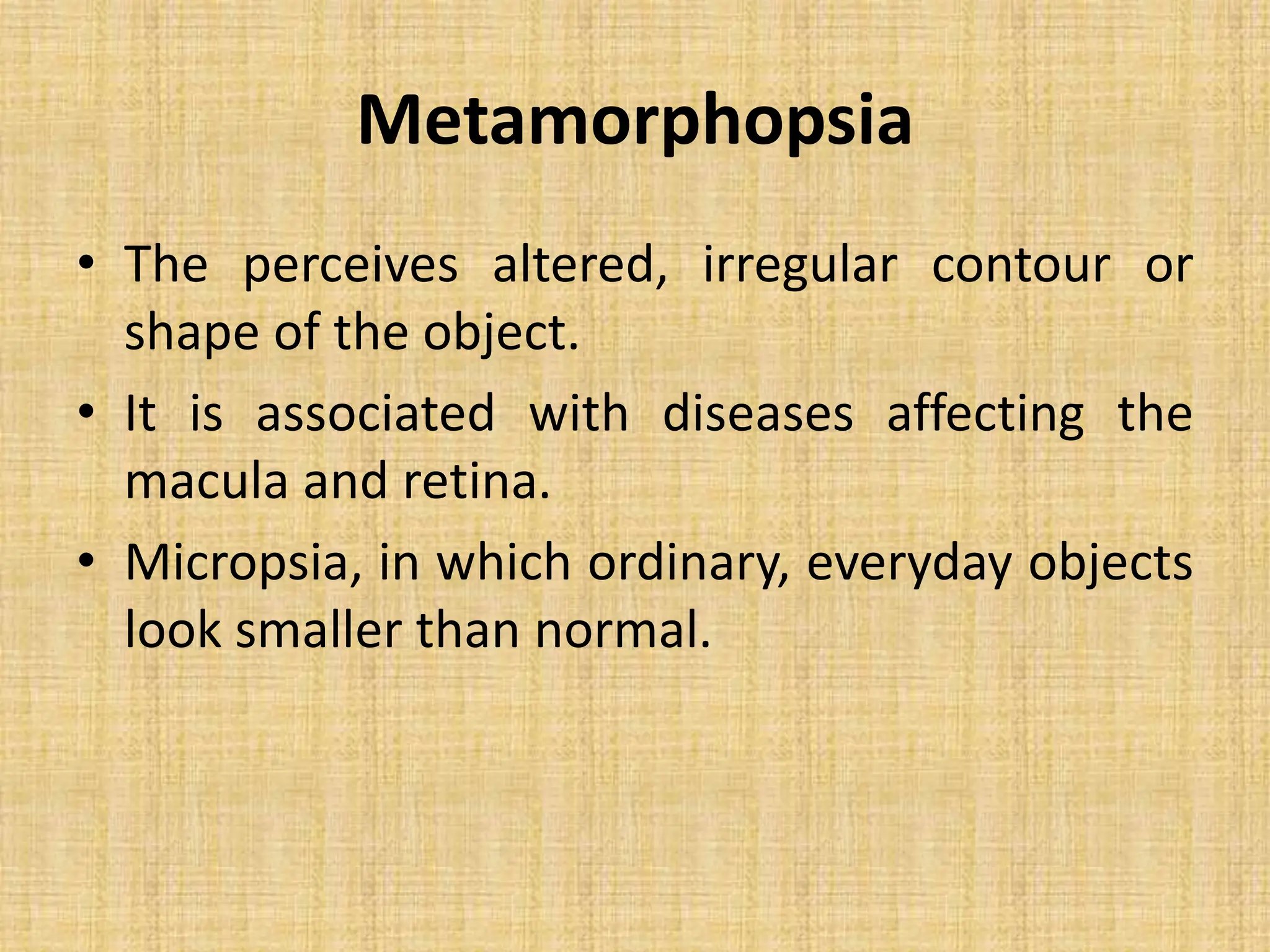 Signs and symptoms in ophthalmology.pptx | Eye and Vision Conditions ...