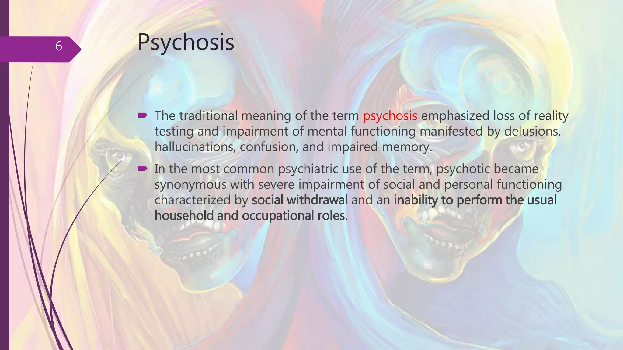 Signs and symptoms in psychiatry | PPTX